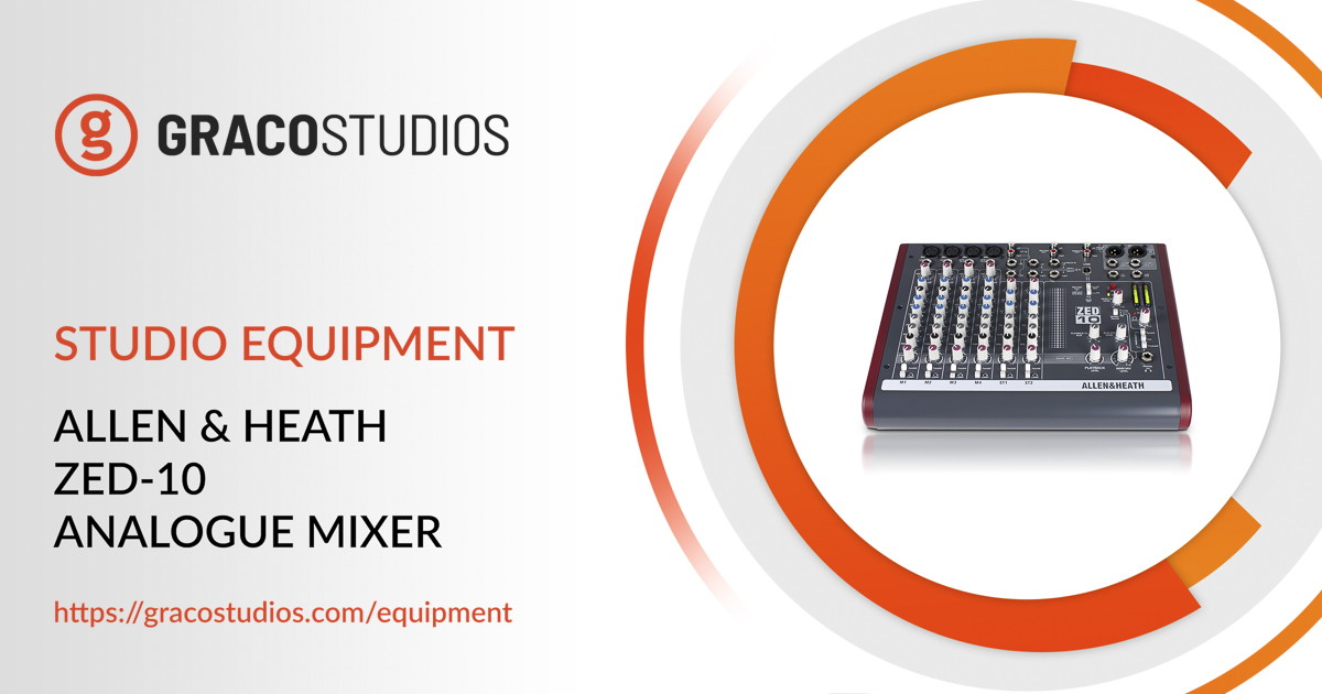 Allen & Heath ZED-10 - Graco Studios