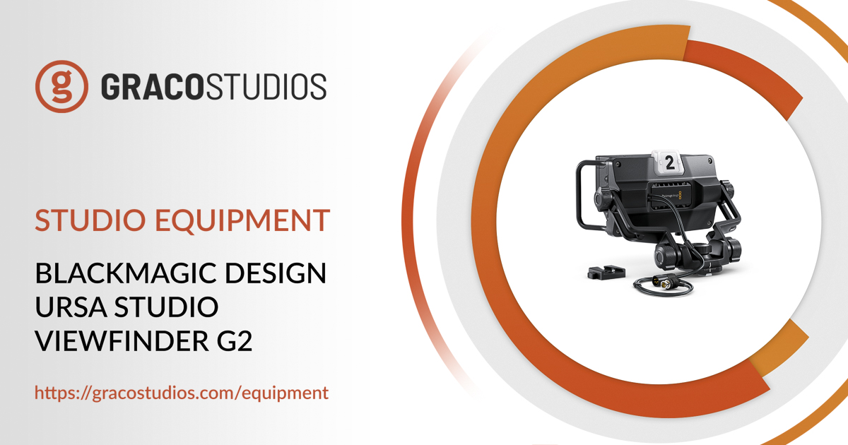 Blackmagic Design Ursa Studio Viewfinder G2 | Graco Studios
