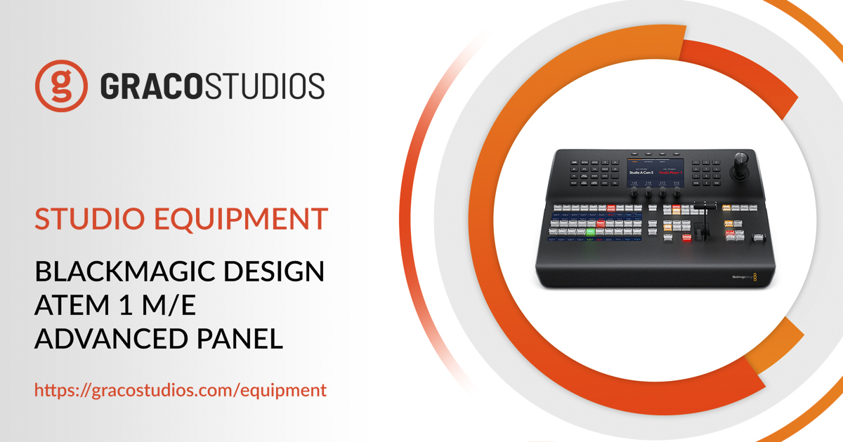 Blackmagic Design ATEM 1 ME Advanced Panel - Graco Studios
