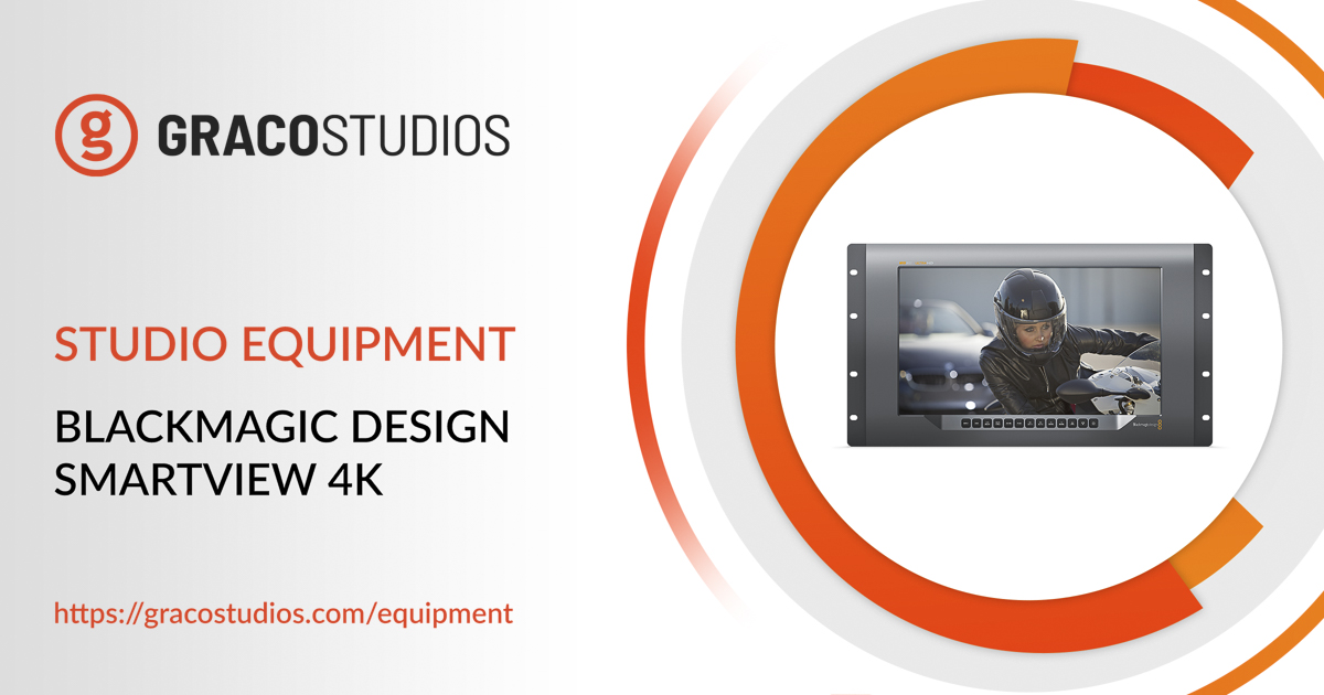 Blackmagic Design SmartView 4K | Graco Studios