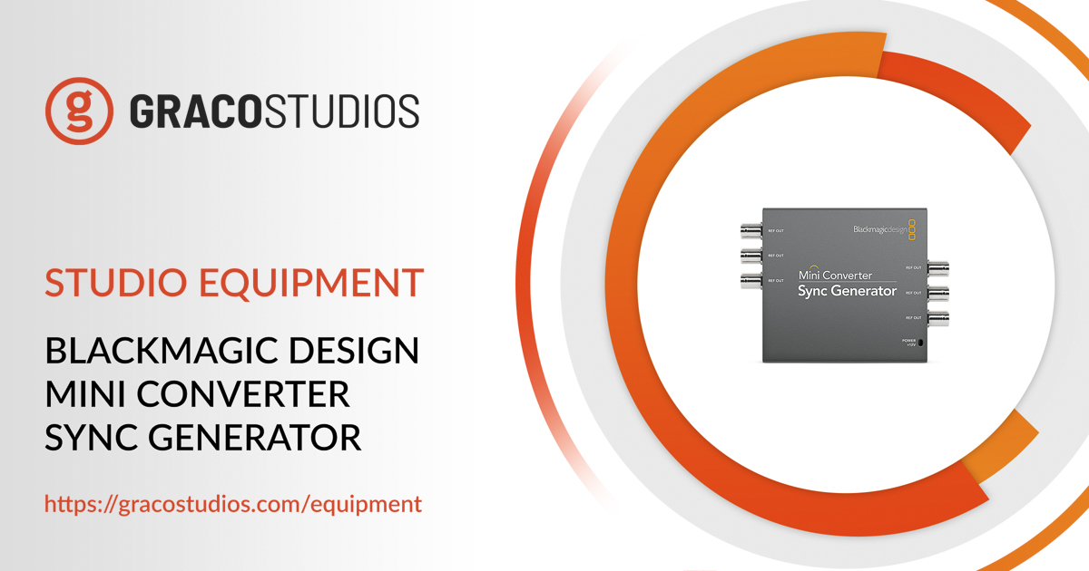 Blackmagic Design Mini Converter Sync Generator | Graco Studios
