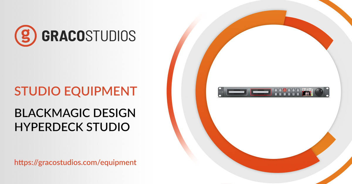 Blackmagic Design HyperDeck Studio | Graco Studios