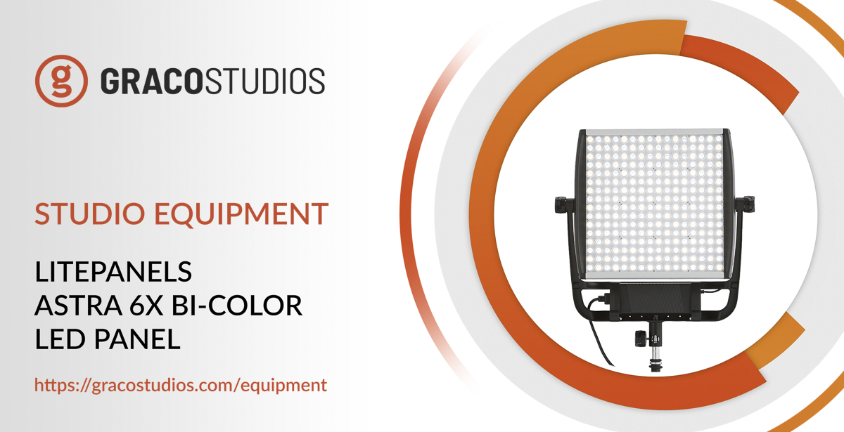 Litepanels Astra 6X Bi-Color LED Panel | Graco Studios