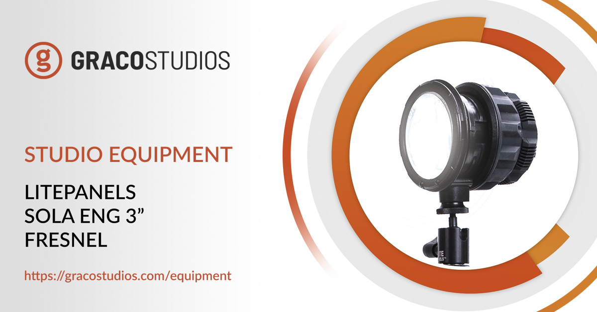 Litepanels Sola ENG 3" LED Fresnel | Graco Studios
