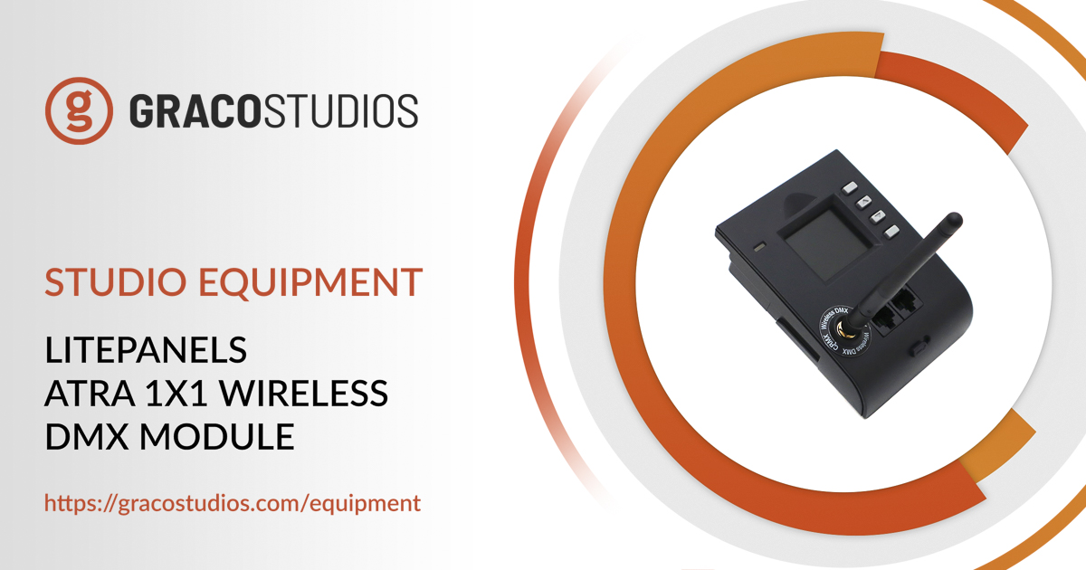 Litepanels Astra Wireless DMX Module | Graco Studios