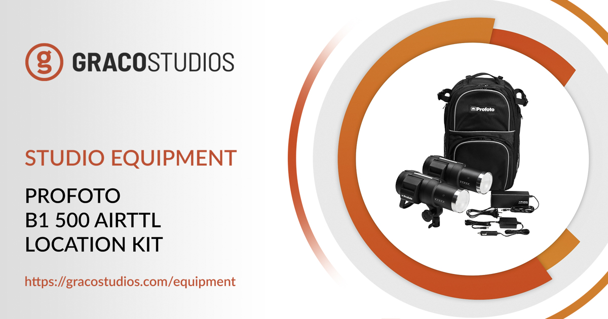 Profoto B1 500 Air TTL Location Kit | Graco Studios