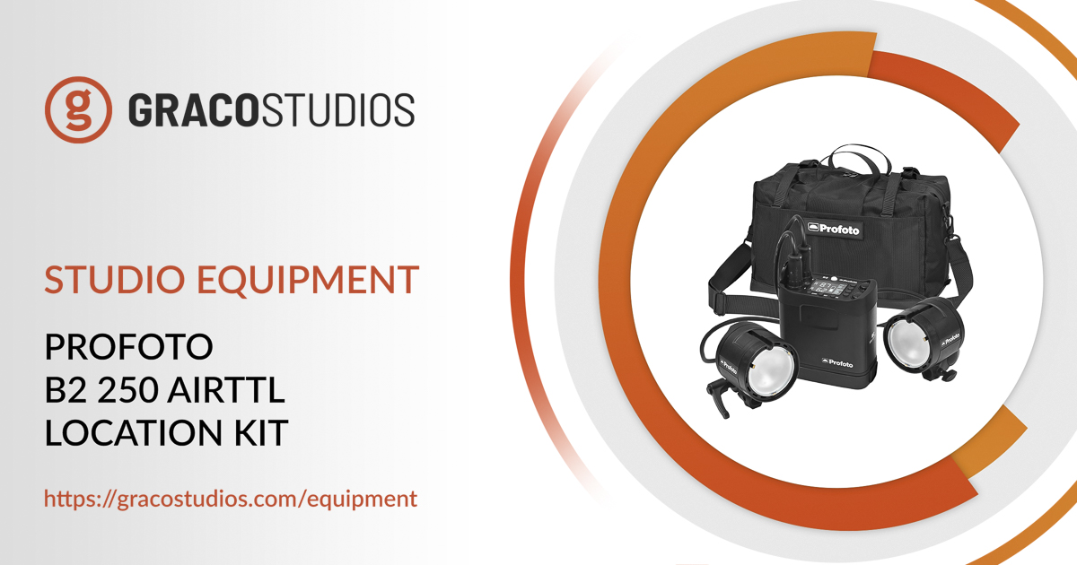 Profoto B2 250 Air TTL Location Kit | Graco Studios